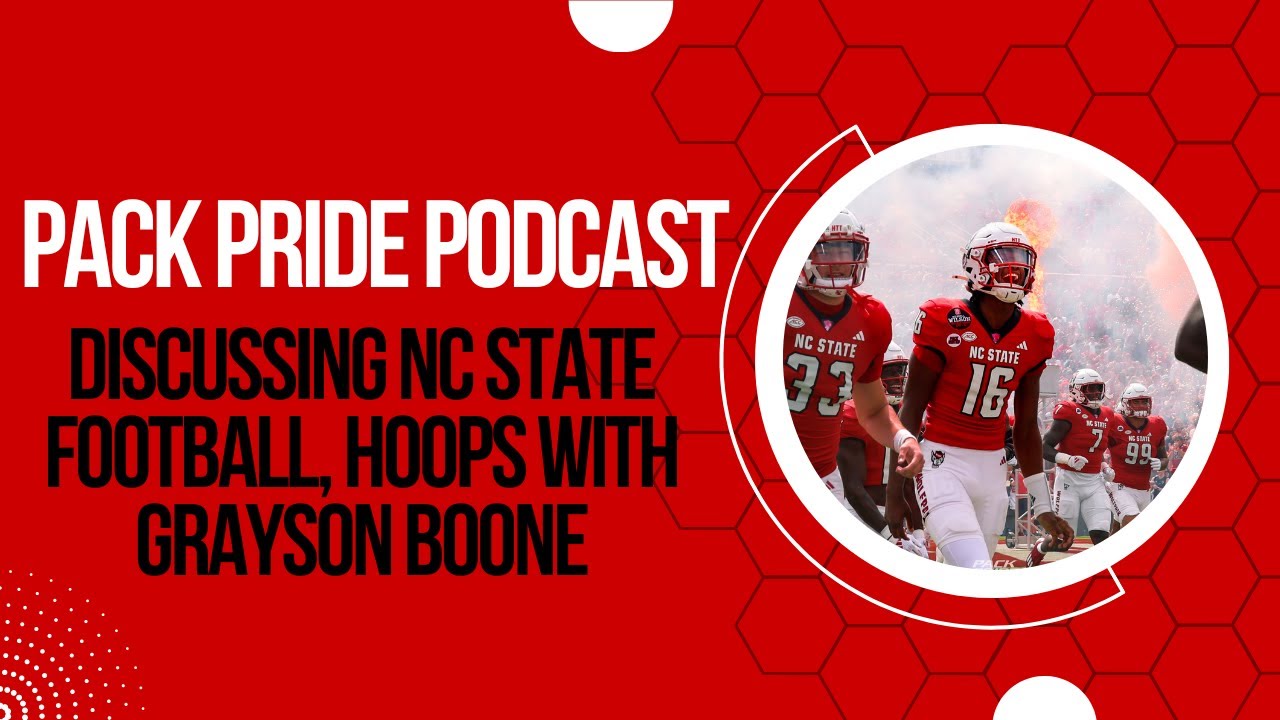 Pack Pride Weekly Podcast: Discussing NC State football, hoops with Grayson Boone - YouTube