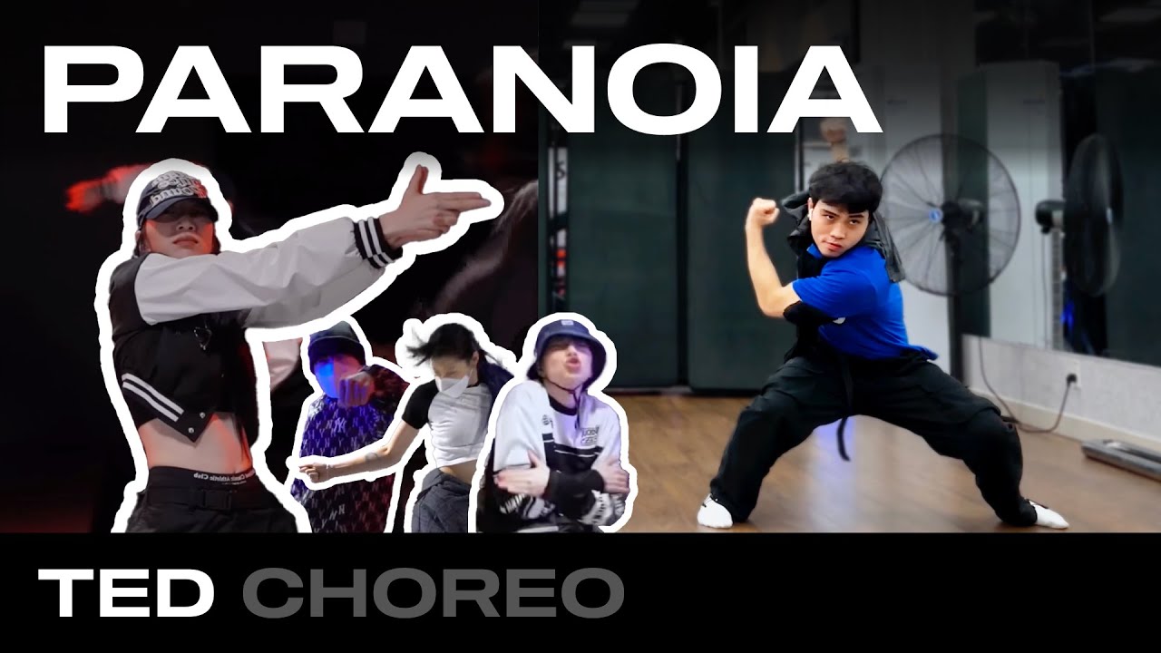 I made a choreography using only Bada Lee's moves (PARANOIA ...
