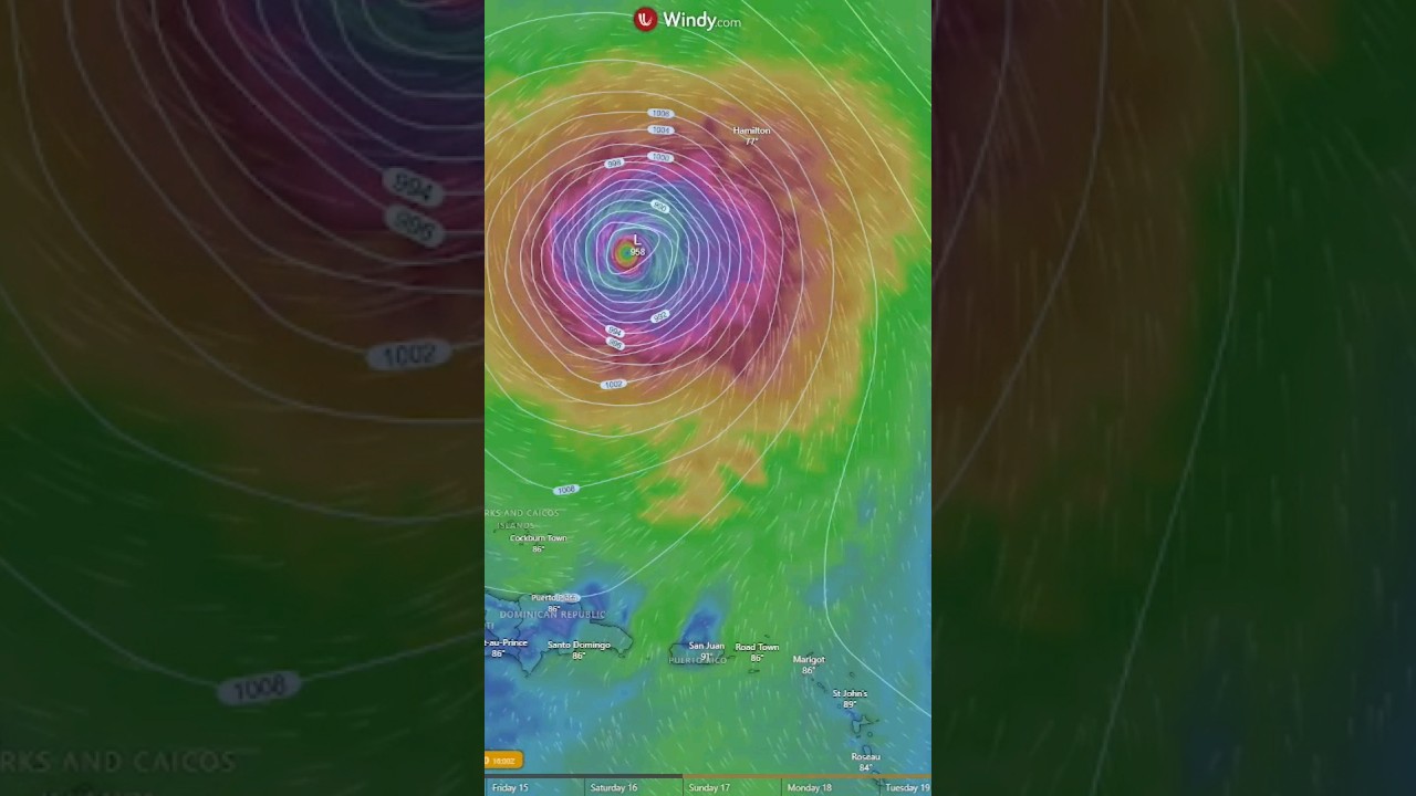 #Forecasts: Euro vs GFS Atlantic Hurricane Models - YouTube