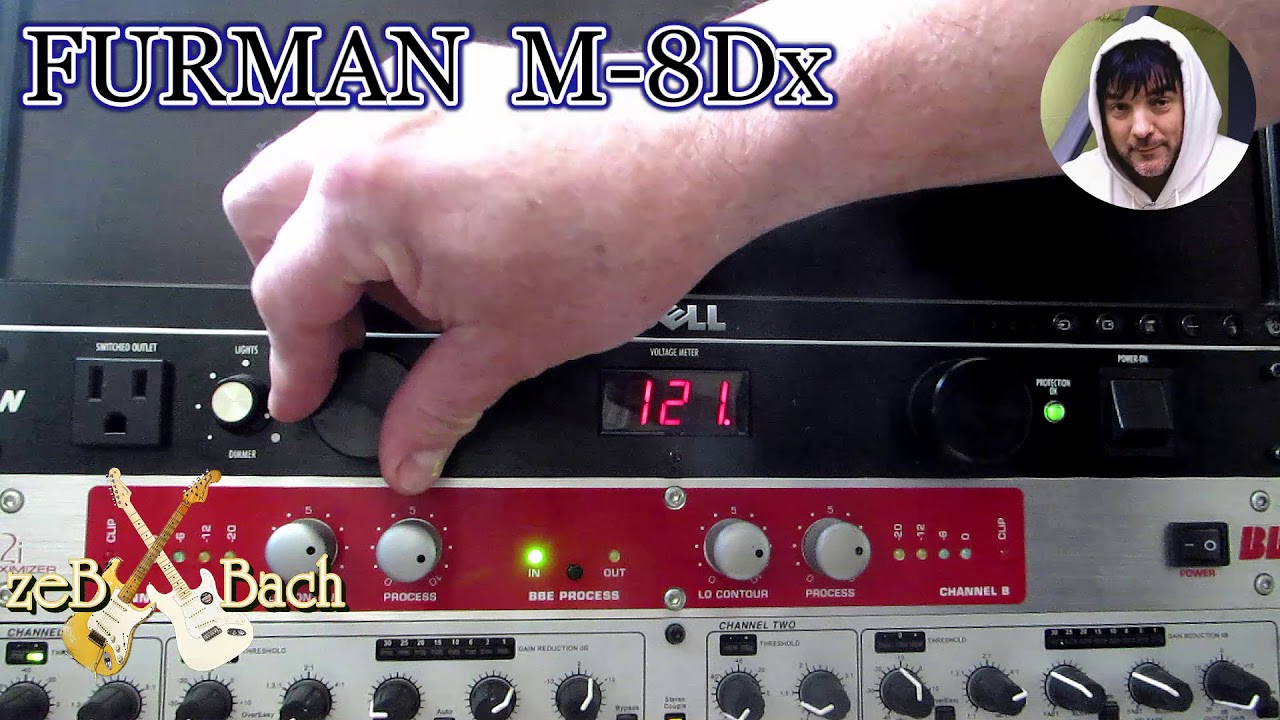 FURMAN M-8Dx Power Conditioner :TAKE CARE OF YOUR ♫GEAR♫🎸🎤 - YouTube