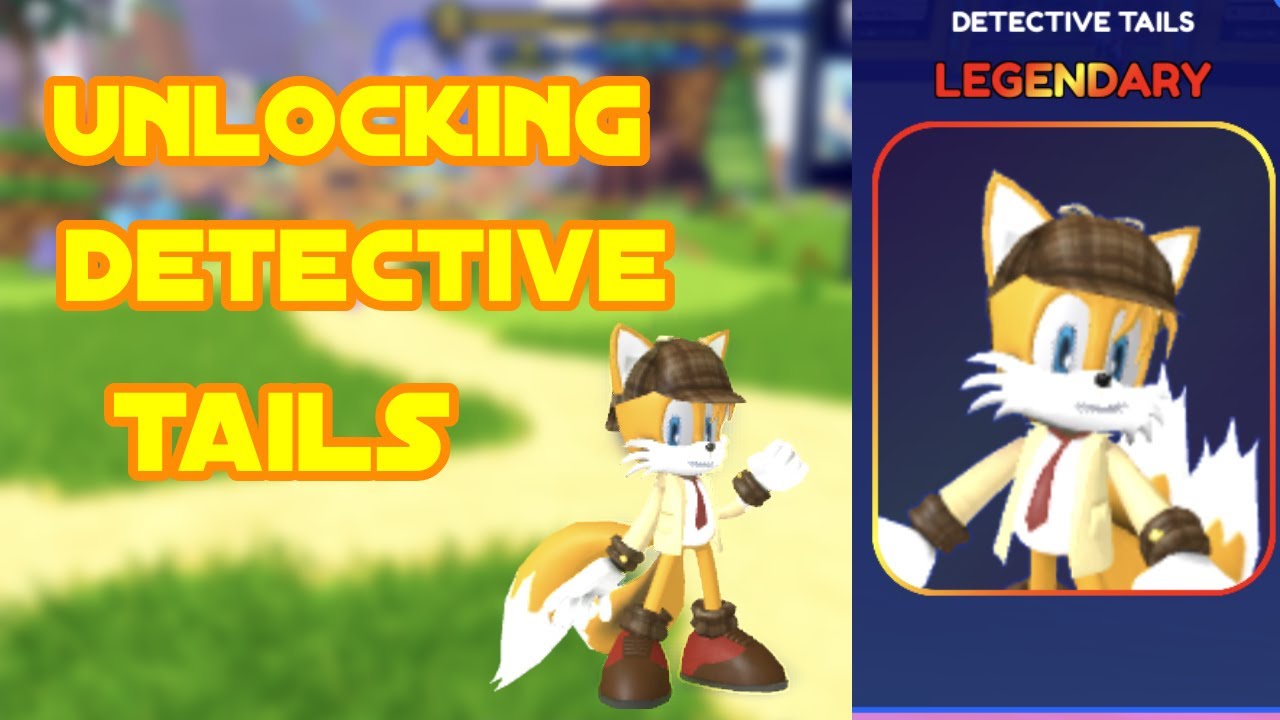 UNLOCKING DETECTIVE TAILS ROBLOX SONIC SPEED SIMULATOR - YouTube
