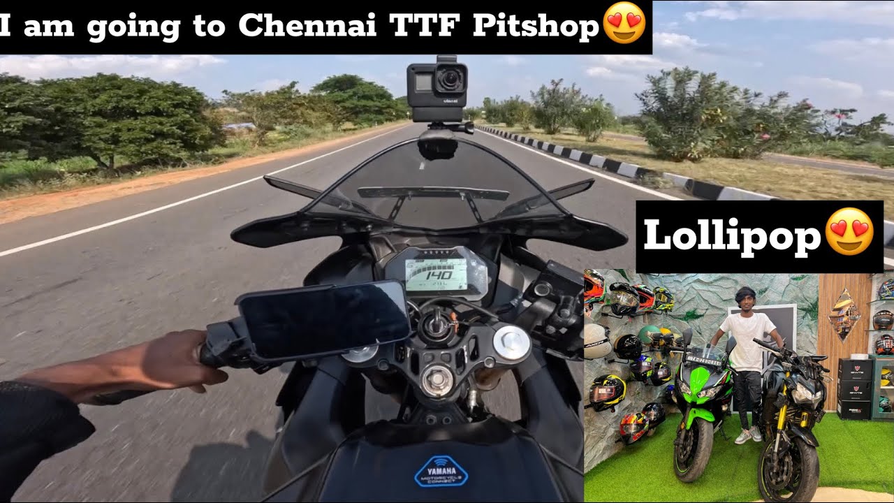 Going to Chennai Ride😍ll visit at TTF Pitshop 😍#ttf - YouTube