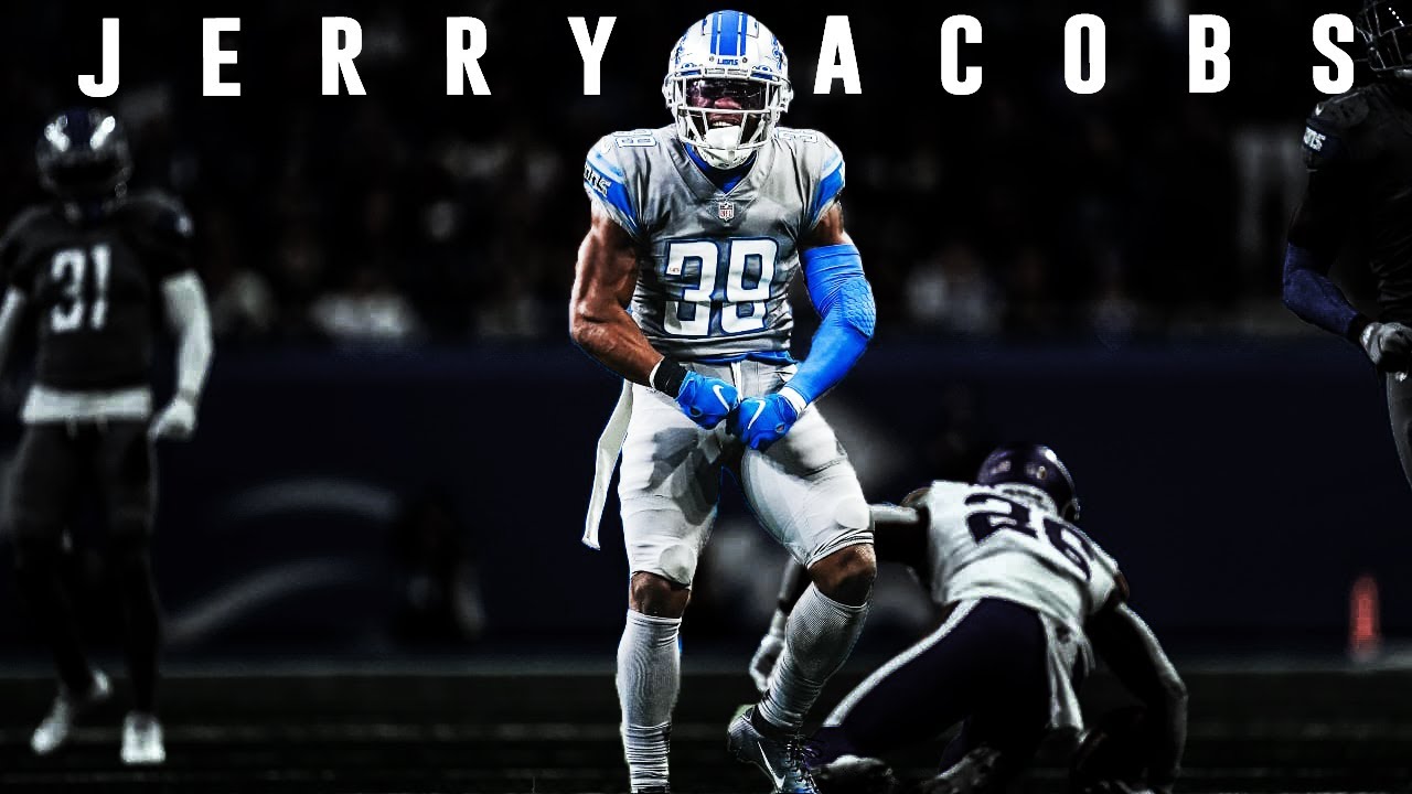 Jerry Jacobs [UNDERRATED] - Official FULL Rookie 2021 Lions Highlights ...