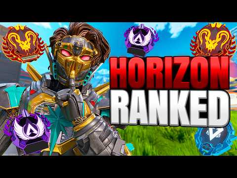 High Level Horizon Ranked Gameplay - Apex Legends (No Commentary)