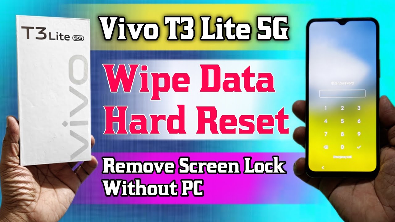 Vivo T3 Lite 5g Hard Reset | Vivo T3 Lite ka lock kaise tode | Vivo T3 Lite 5g Unlock - Without ...