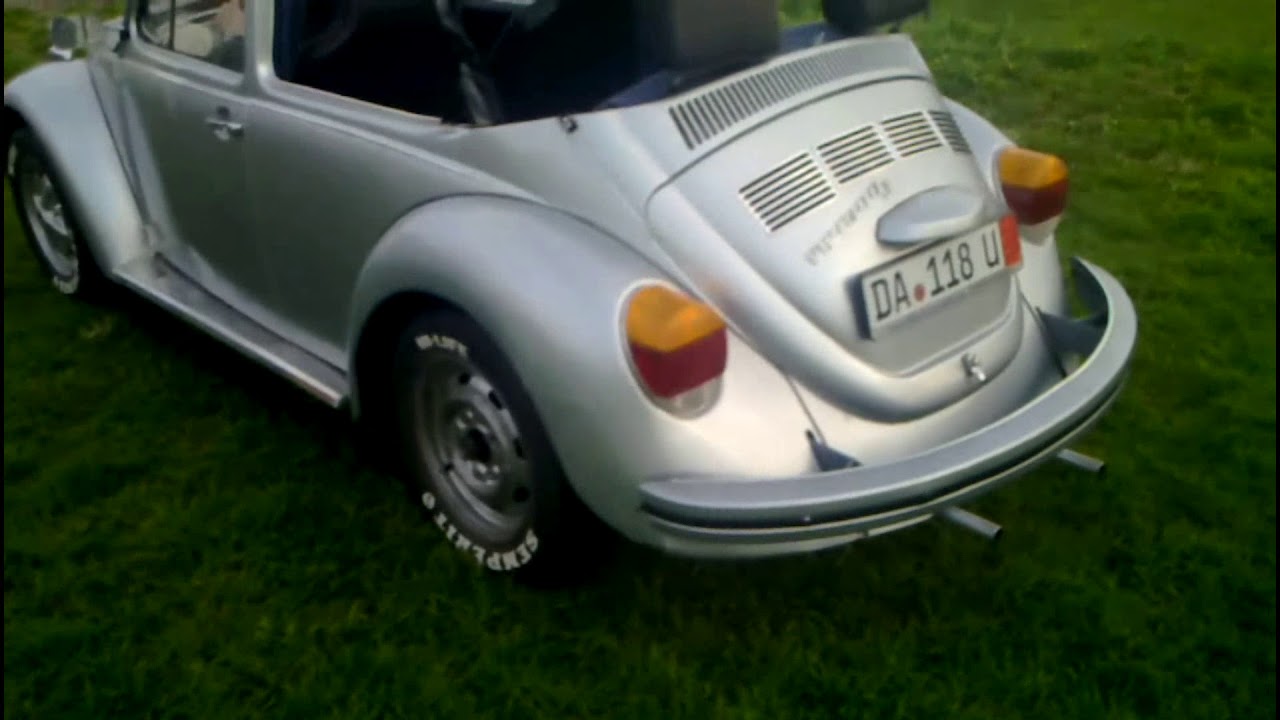 Vw Beetle homemade convertible - YouTube