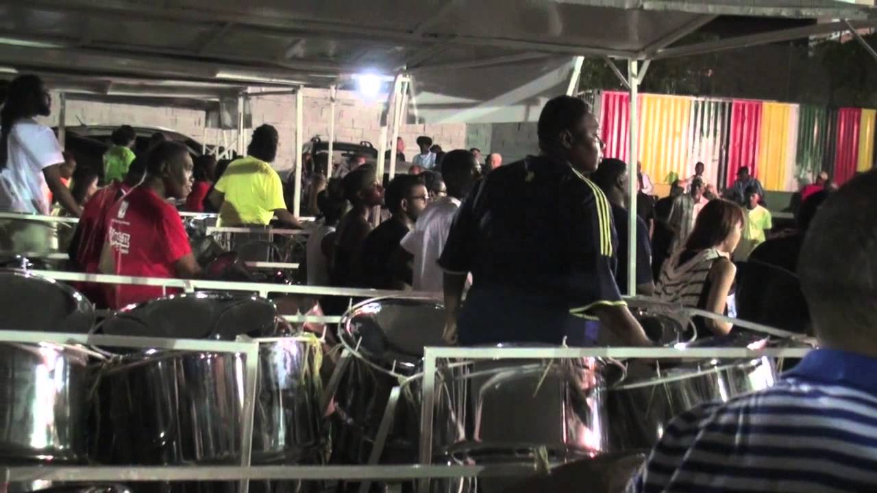 Phase II Practice "Happiness" Full band in the Pan Yard - YouTube