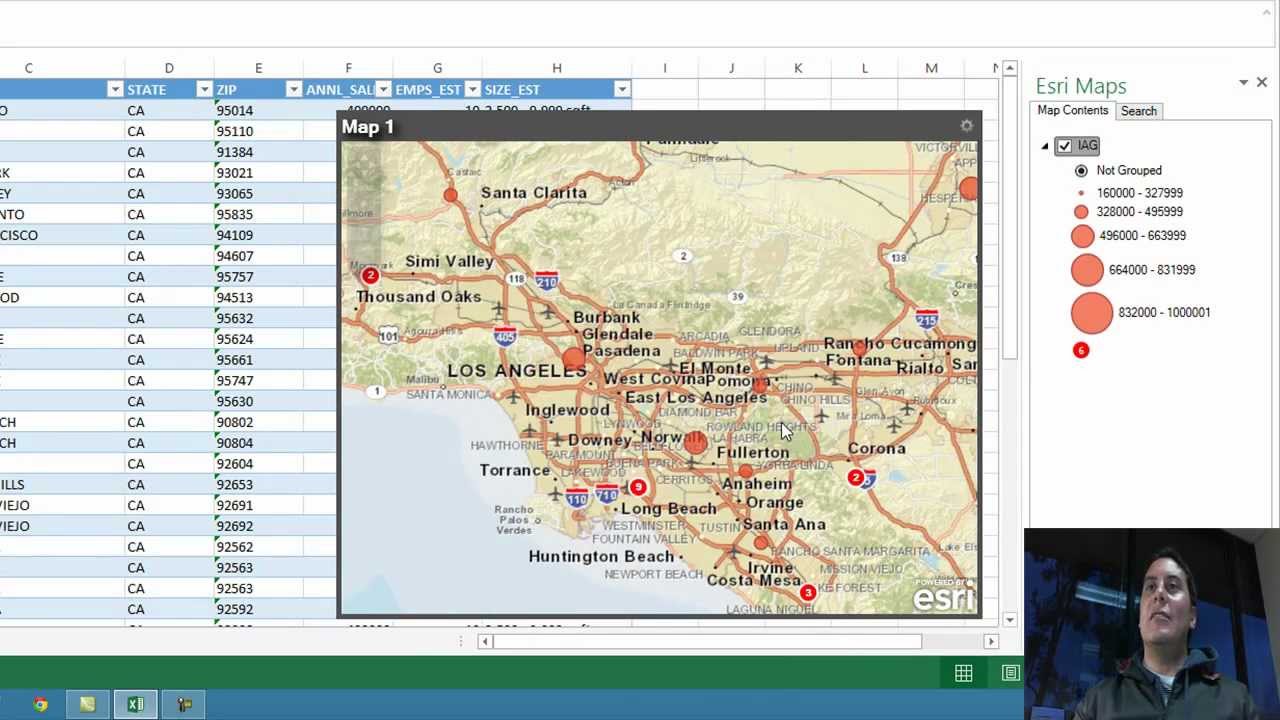 Esri Maps for Office v2.0 Release Highlights - Part 1 - Geocoding ...