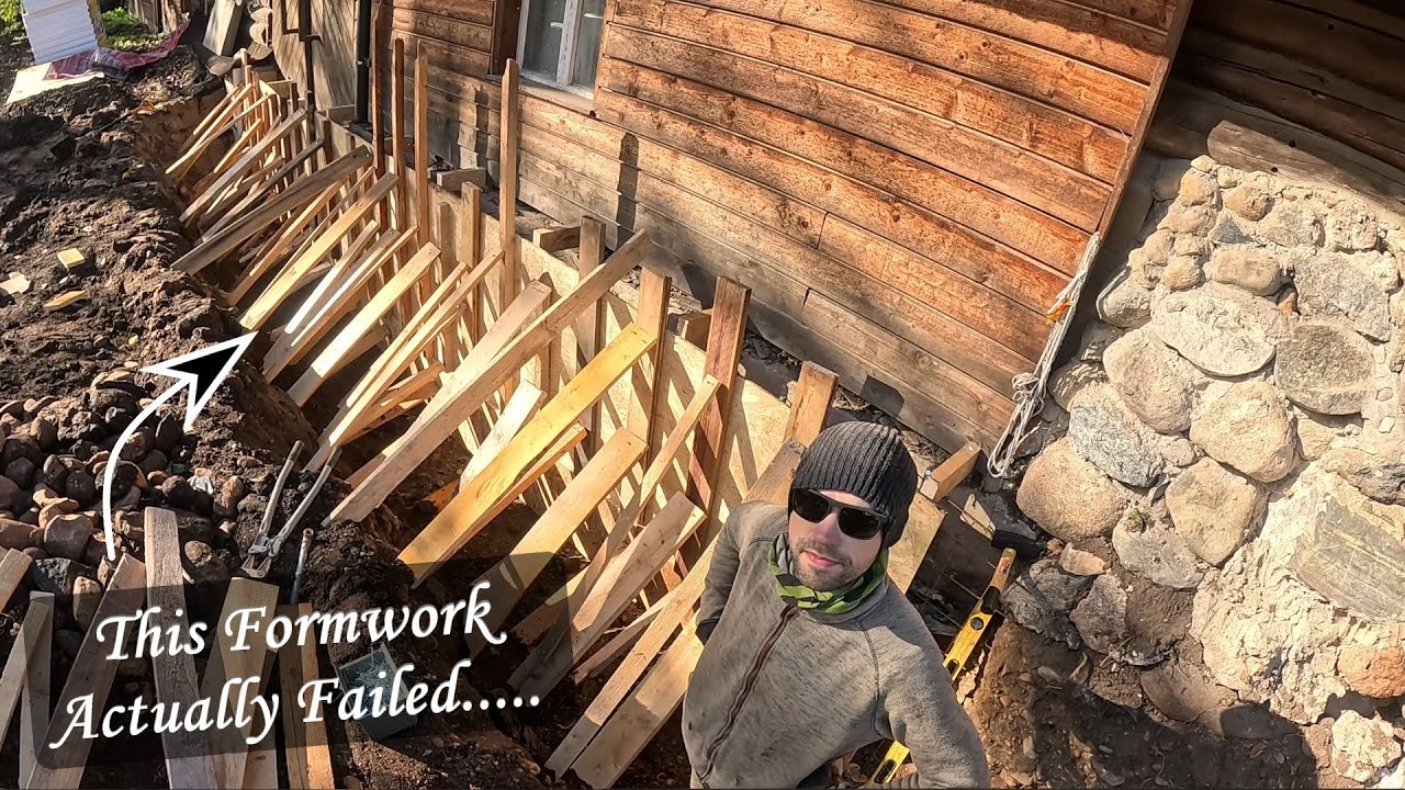 Main house renovation (ep4) - Workshop Area Foundation Finish - YouTube
