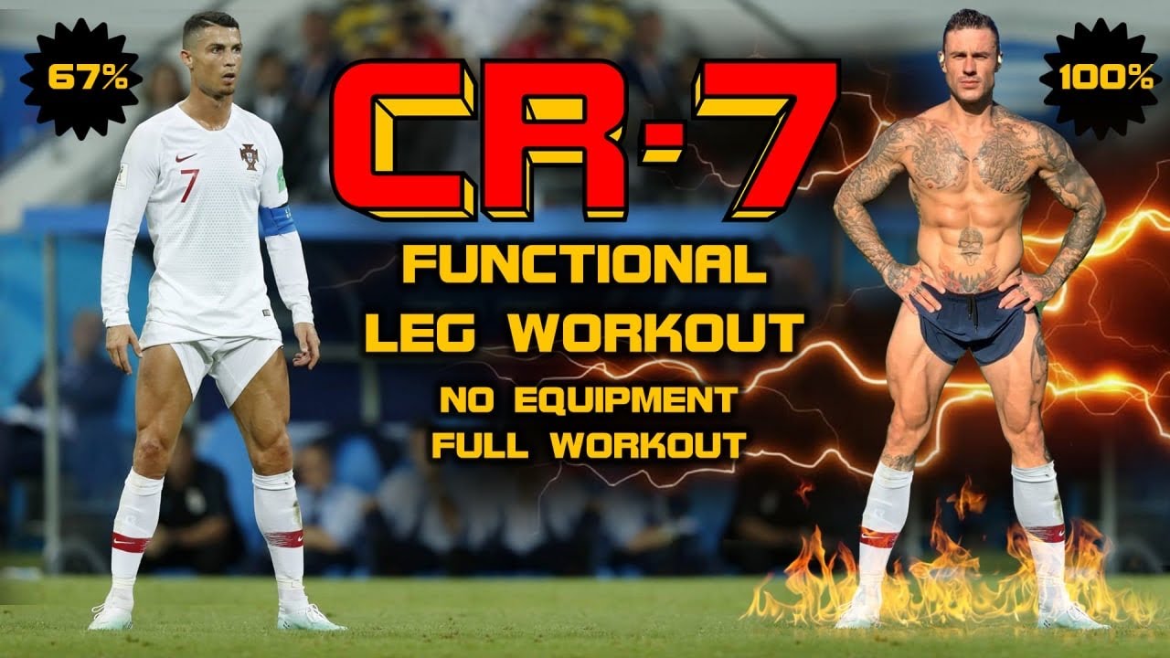 CRISTIANO RONALDO - High Efficiency LEG WORKOUT (sets/reps in ...