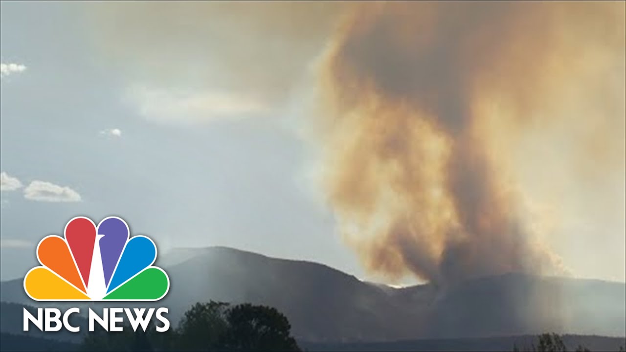 Largest Wildfire In The Country Continues To Grow - YouTube