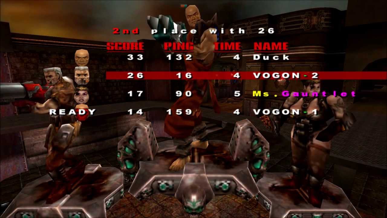 Quake 3 on pc servers with Nvidia Shield - YouTube
