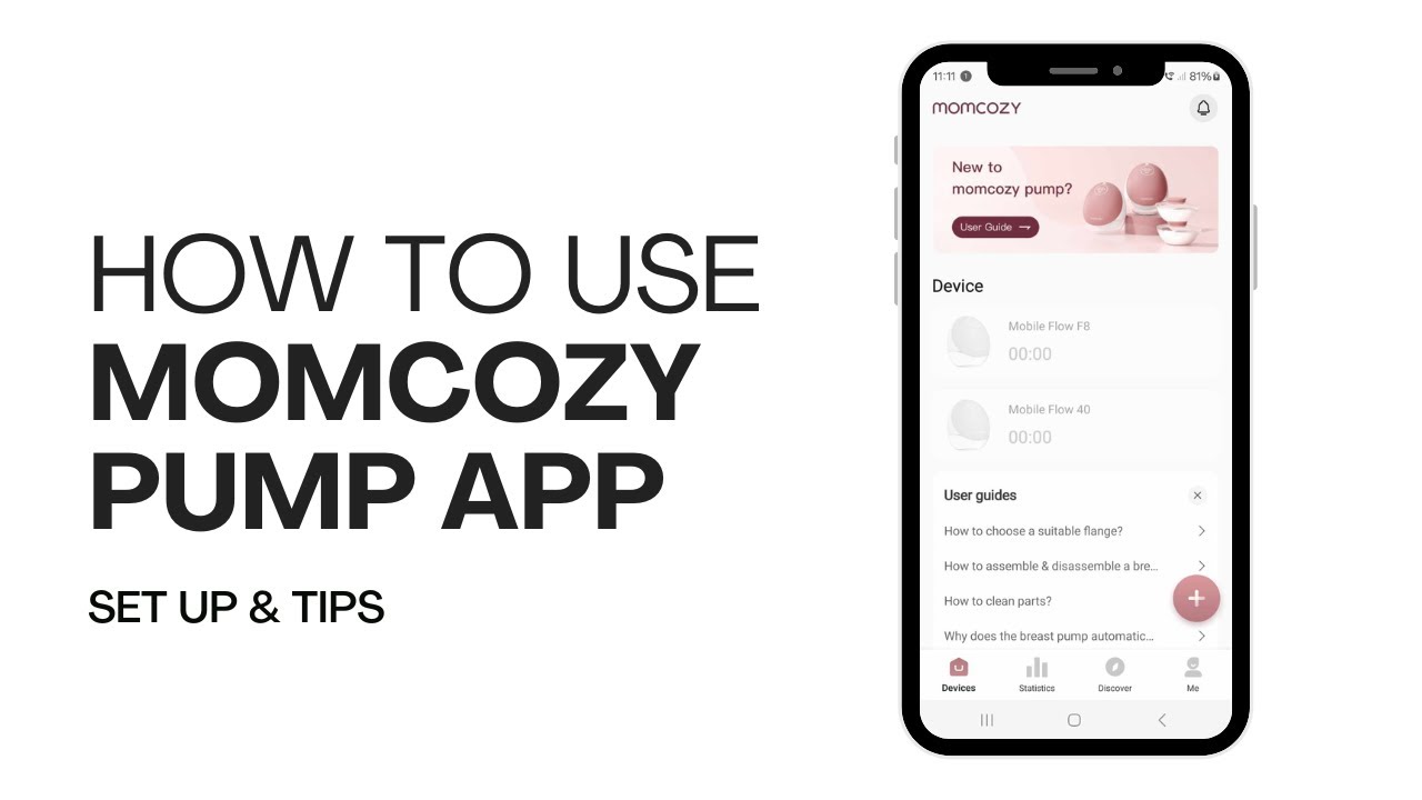 How to Use Momcozy Pump App | Setup & Tips - YouTube