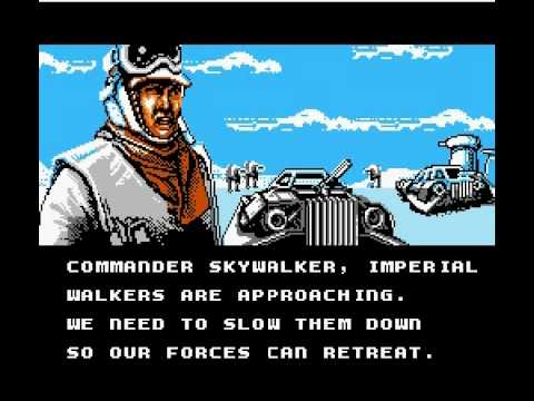 Empire Strikes Back Cutscenes NES - YouTube