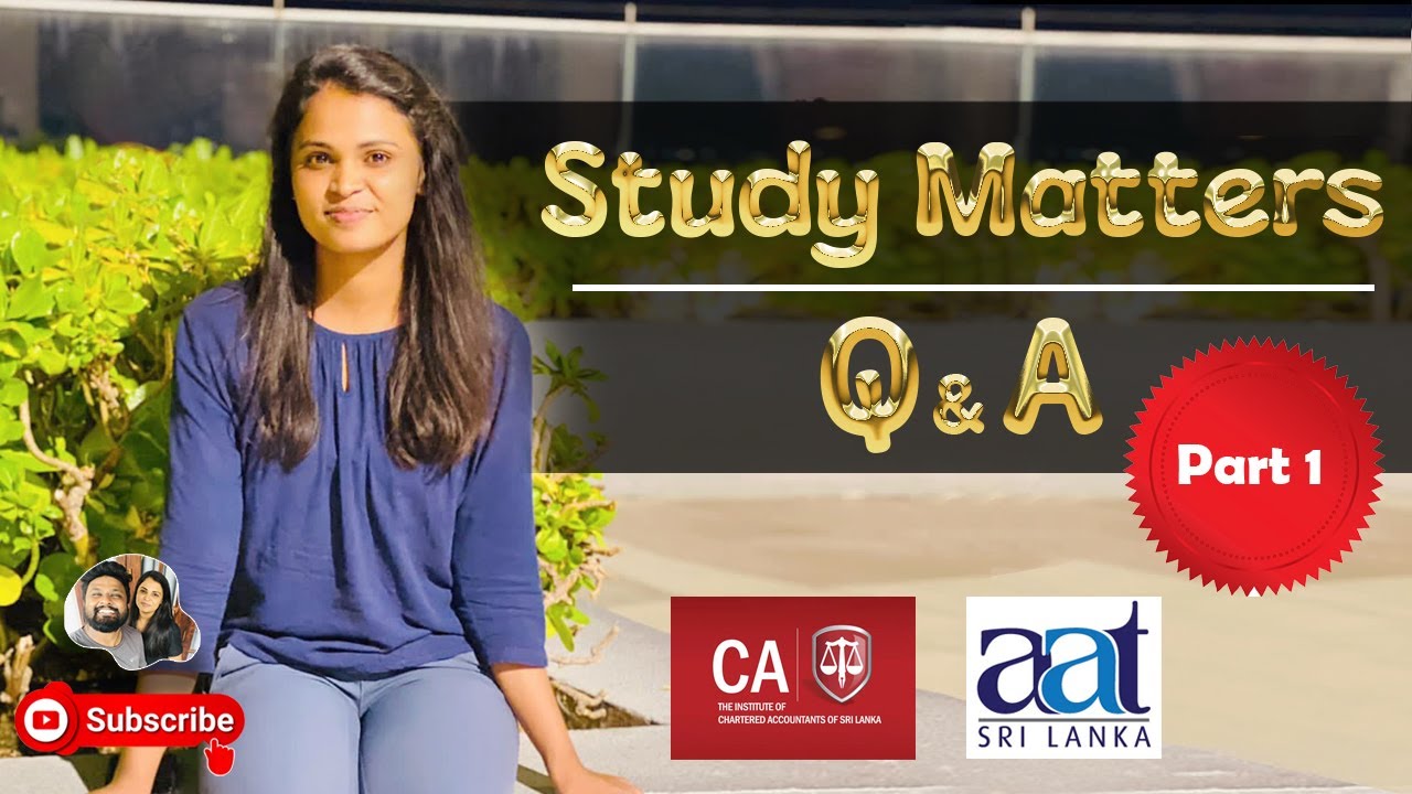 Study Matters | Q&A | part 1 - YouTube