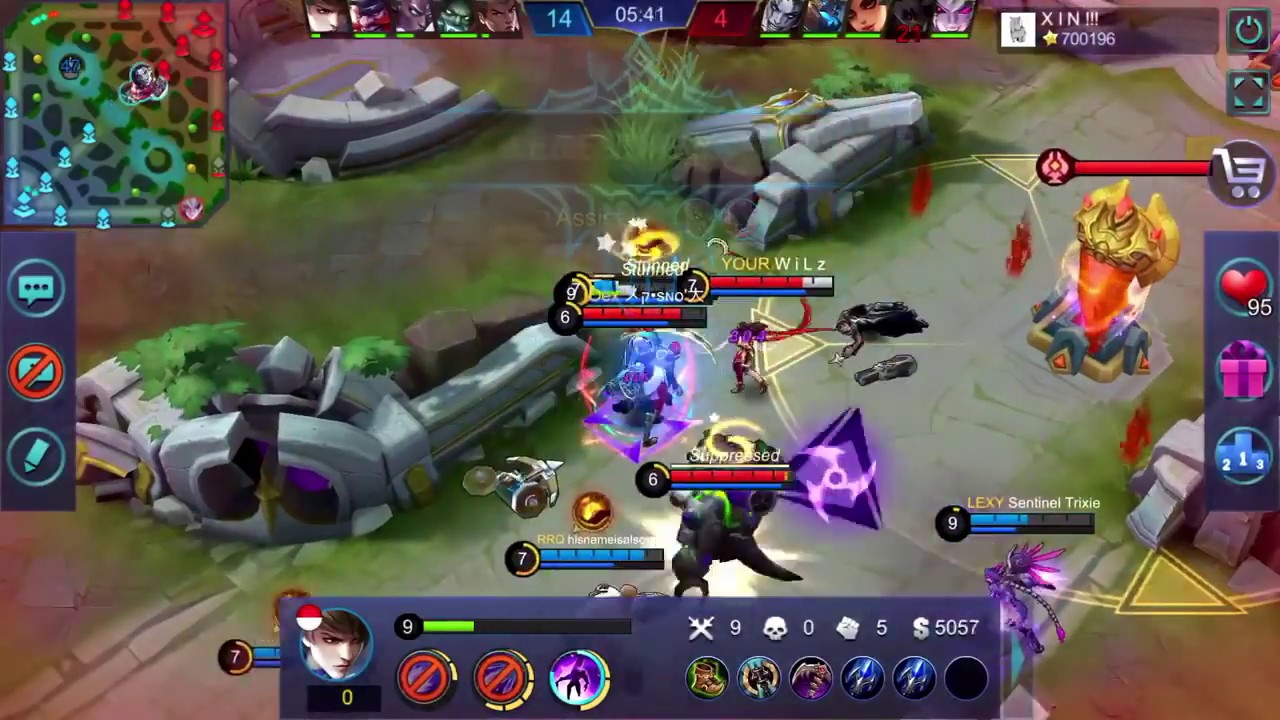 GG PARAH 91% Win Rate Gusion 20 Kills in 9 Minute Top 1 Global Gusion ...