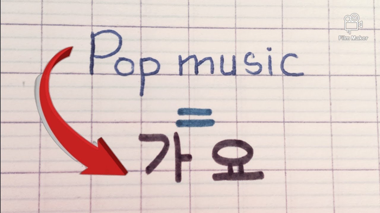 K-POP words from English to korean 🇰🇷/handwriting calligraphy - YouTube