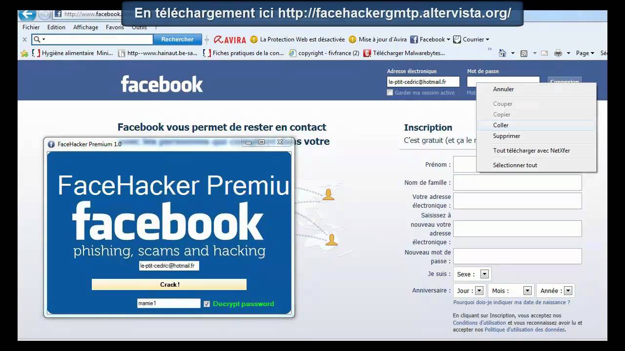 Obtenir un compte facebook - YouTube