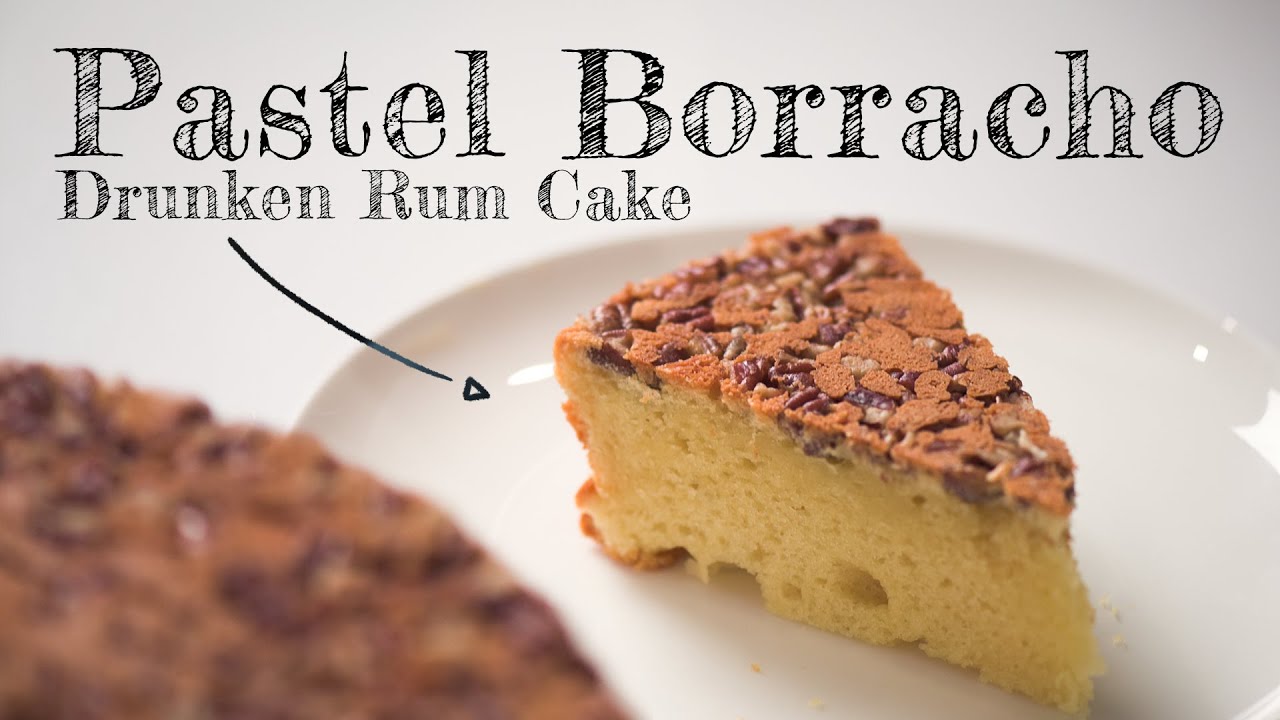 Pastel Borracho Simple (Drunken Rum Cake Made Easy) - YouTube