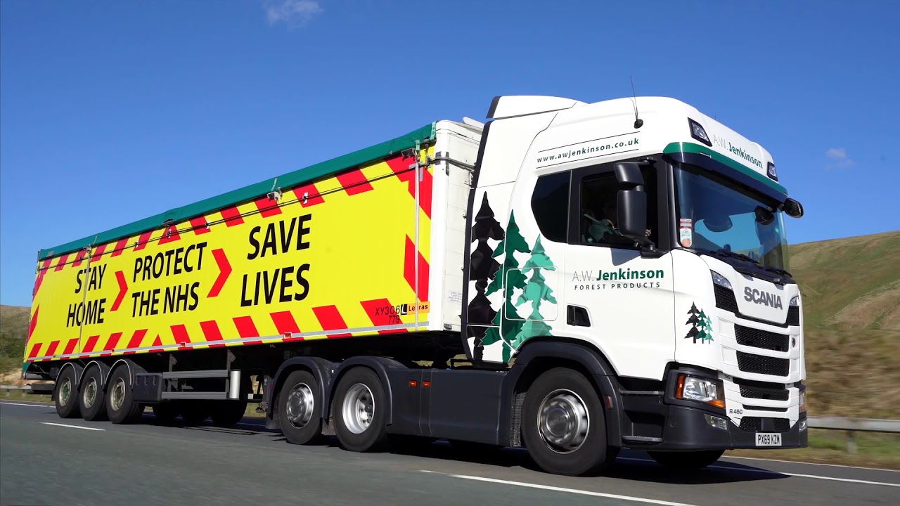 A.W. Jenkinson Transport Ltd's NHS livery - YouTube