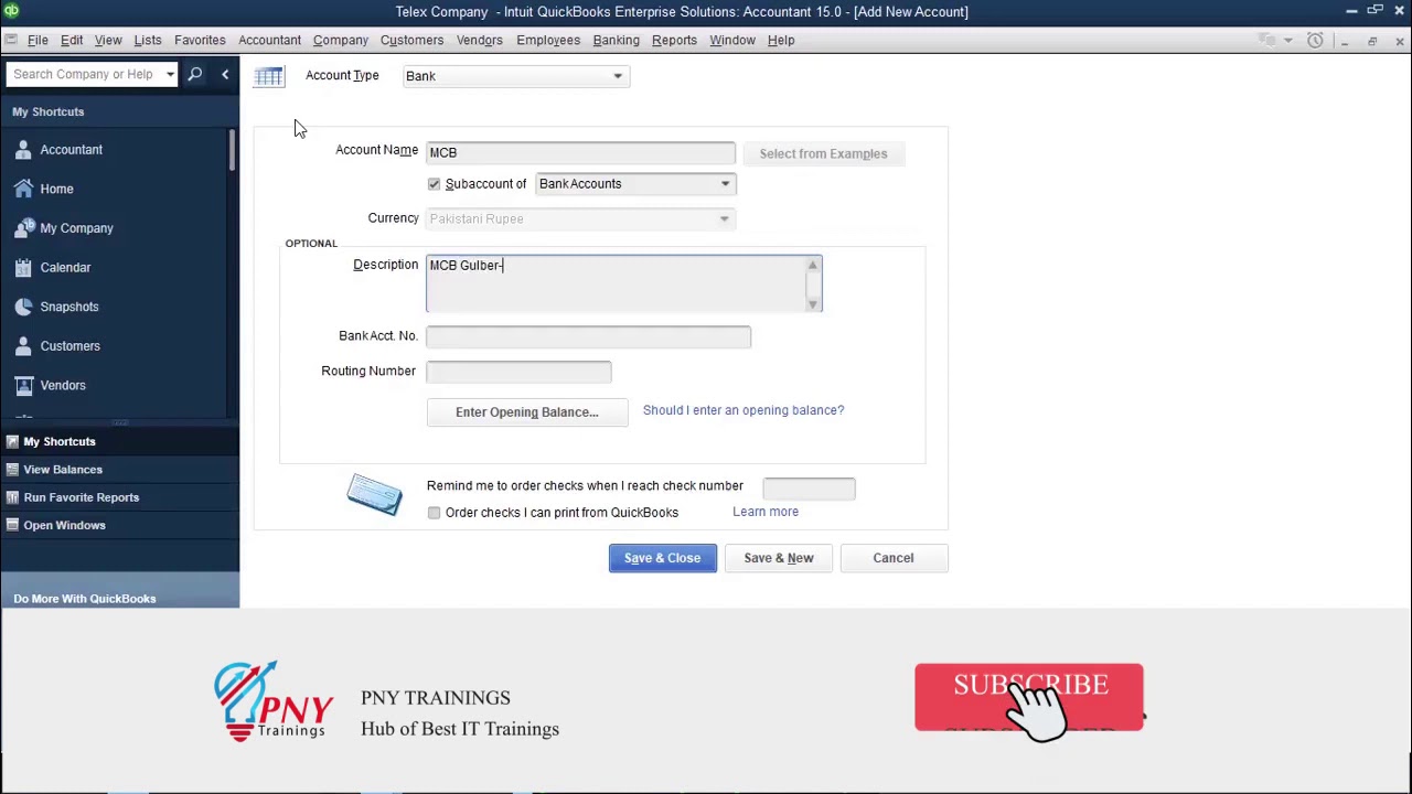 Quickbooks Enterprise Basic to Pro Complete Business Cycle Tutorial 06 ...
