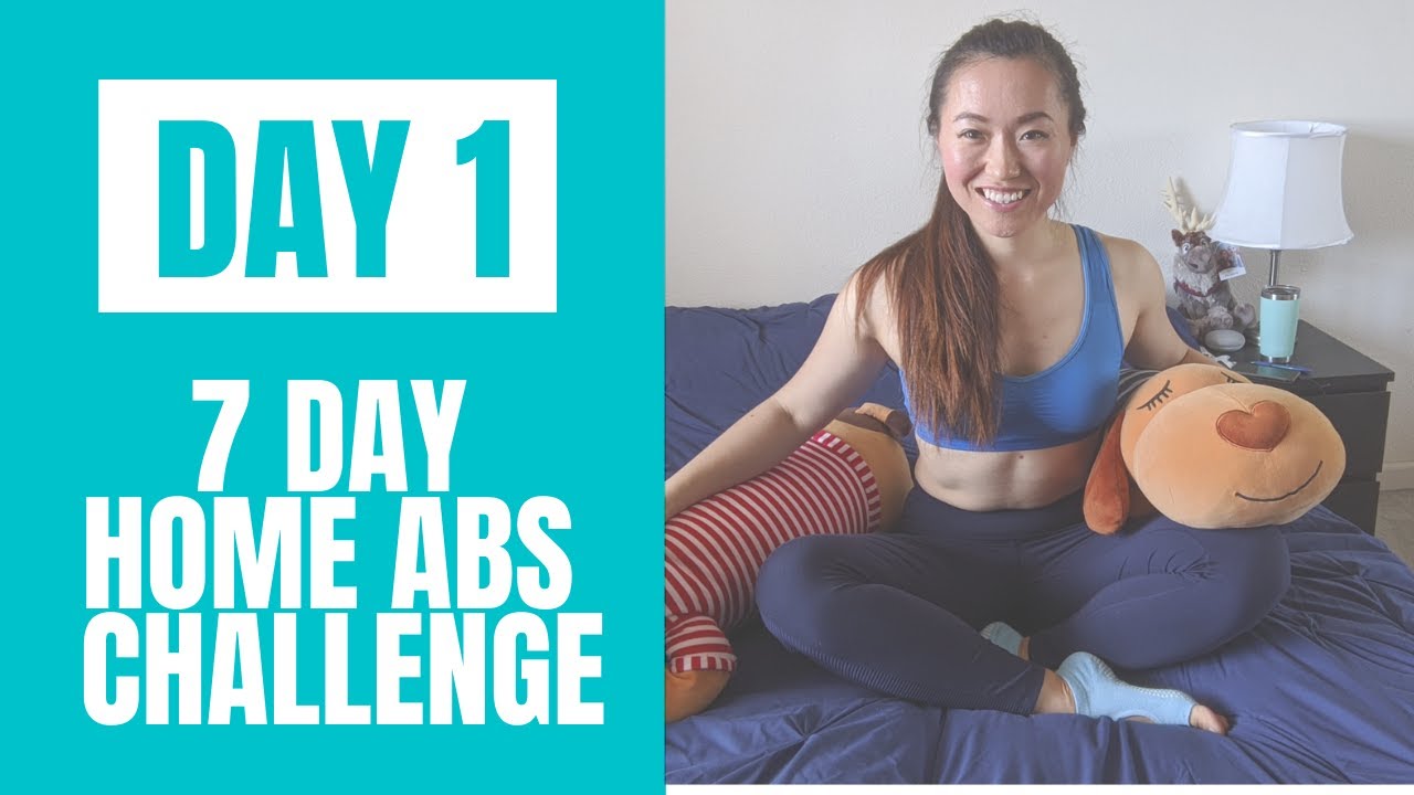 Lower Abs Workout You Can Do On The Bed | 7 Day Abs Challenge | Day One ...