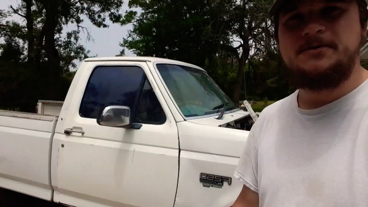 Our new 95 F250 7.3L Powerstroke Turbo Diesel - YouTube