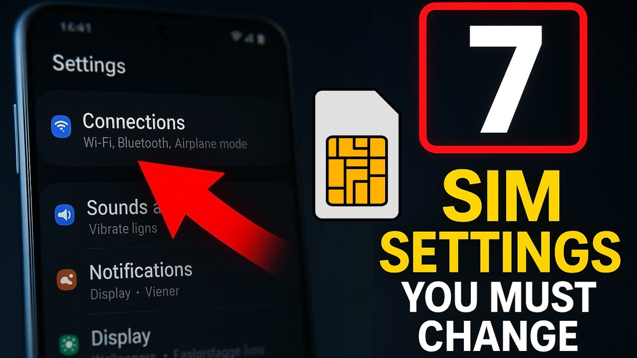 Change These 7 SIM Card Settings – You’ll Be SHOCKED - YouTube