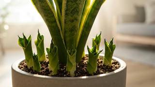 How to Make Your Snake Plant Grow New Shoots FAST 🌱 | 7 Simple Tips