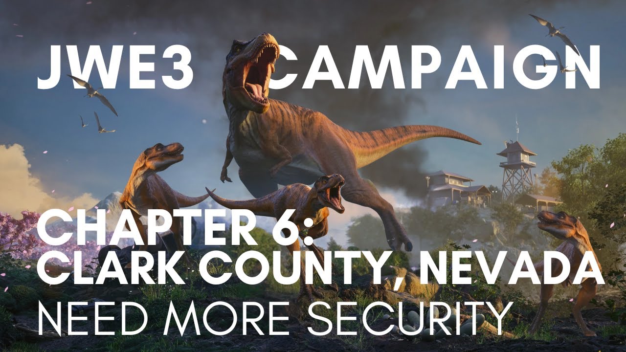 Jurassic World Evolution 3 Campaign - Chapter 6 - Clark County, NEVADA ...