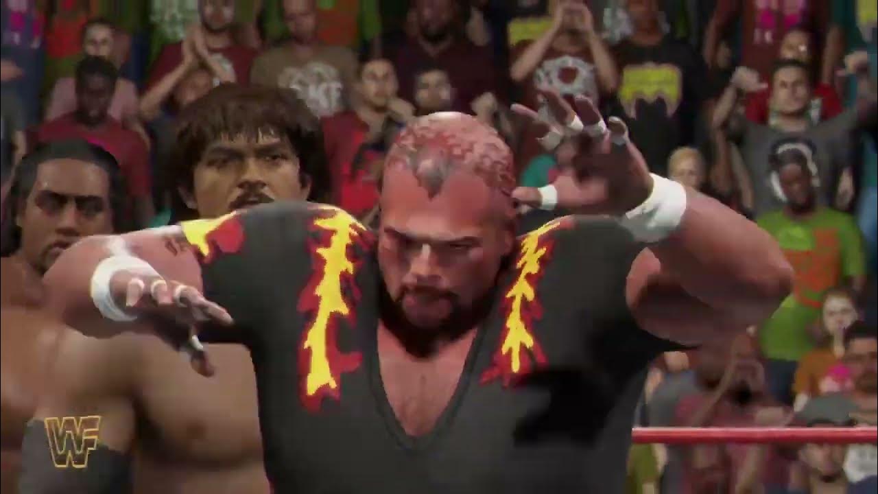 WWF SummerSlam 1993 (Match 10) Tatanka/Smoking Gunns vs Bam Bam Bigelow/Headshrinkers - YouTube