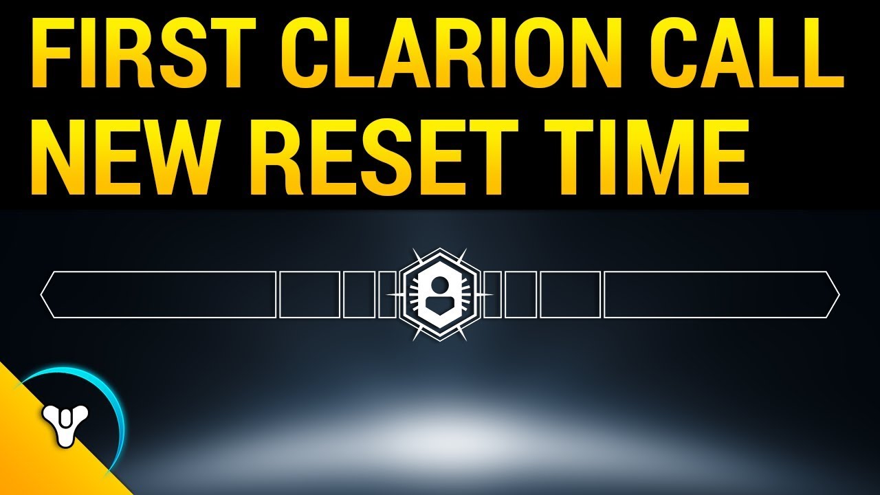 Destiny 2: Clarion Call Event, Guided Games Update, Reset Time Change ...