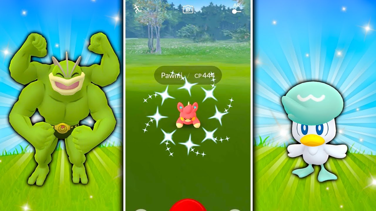 PAWMI COMMUNITY DAY ANNOUNCED IN POKEMON GO! Machop is NEXT / Quaxly ...