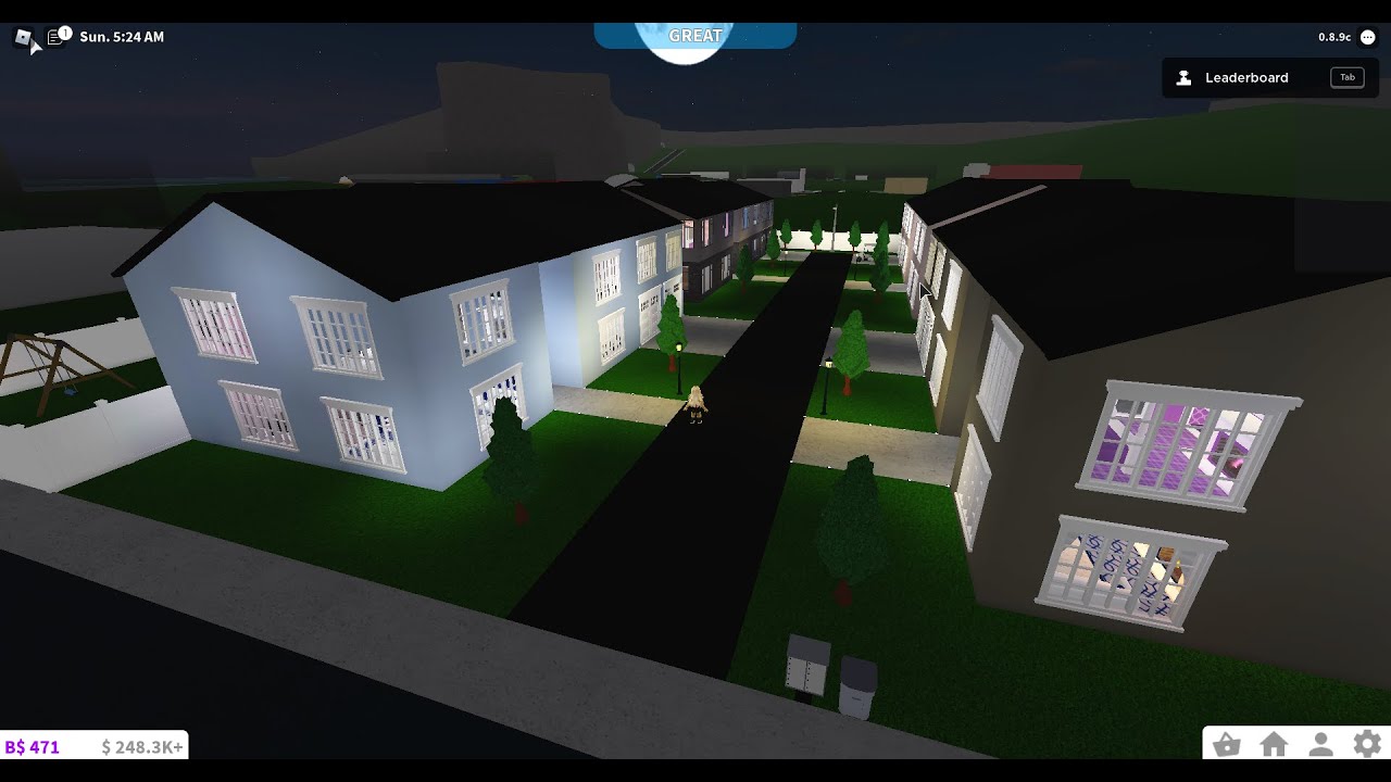 Roblox Bloxburg Neighborhood part 2 - YouTube
