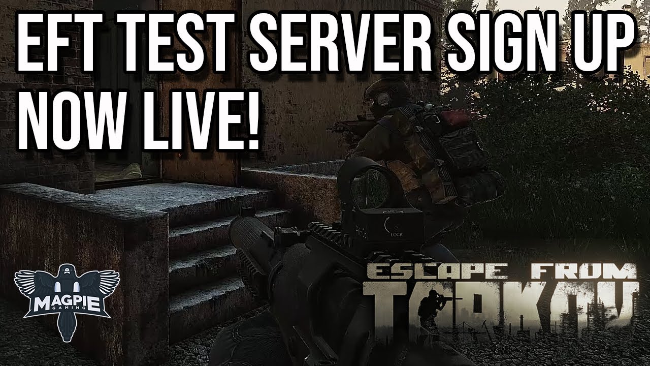 EFT Test Server Sign Up Live - ESCAPE FROM TARKOV - YouTube