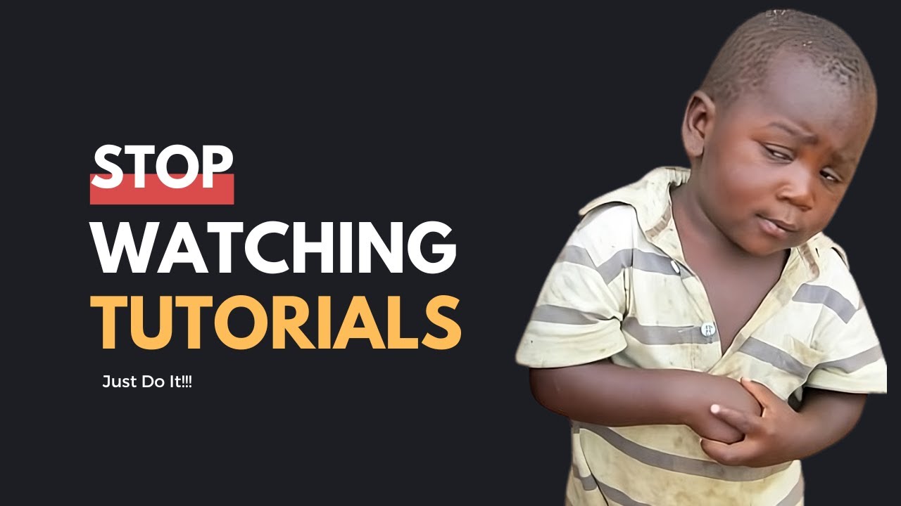 Stop Watching Programming Tutorials - YouTube
