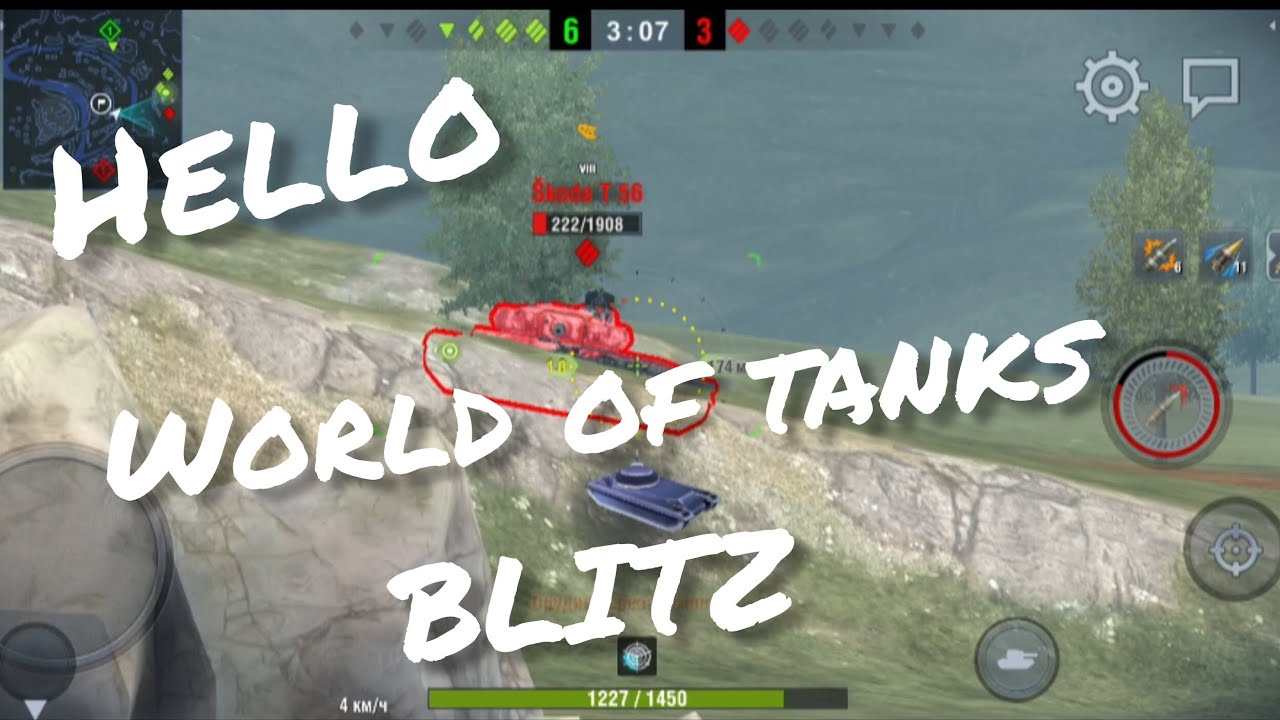 World of tanks BLITZ (mobile) - YouTube