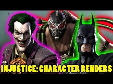 Injustice Character Renders :D - YouTube