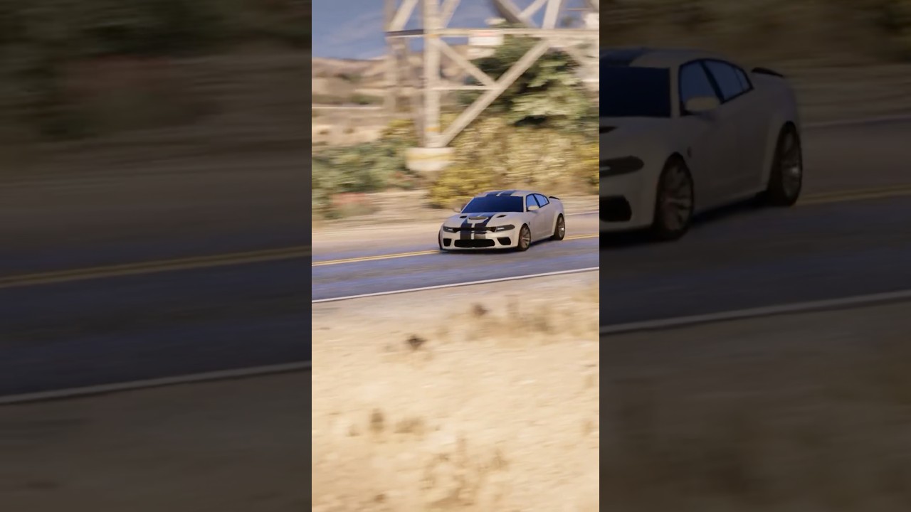 Hellcat Jailbreak came in too fast and driver got ejected off the ...