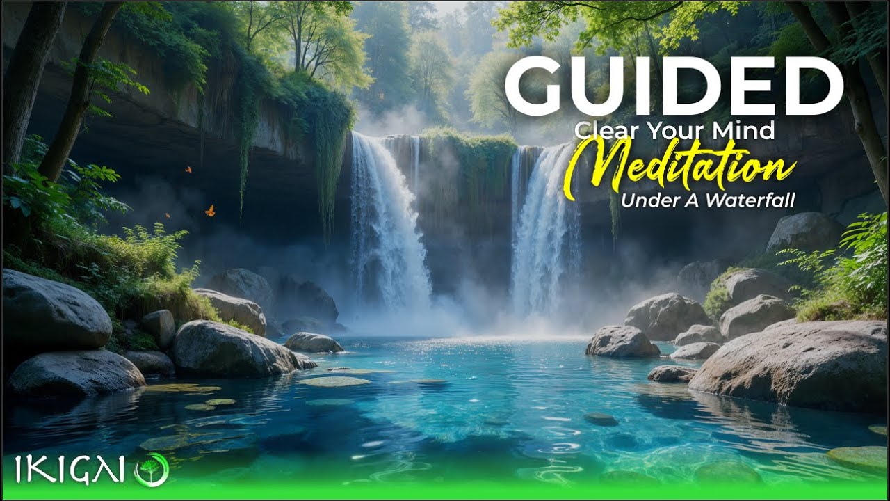Calm Your Thoughts: Waterfall Pool Guided Meditation - YouTube