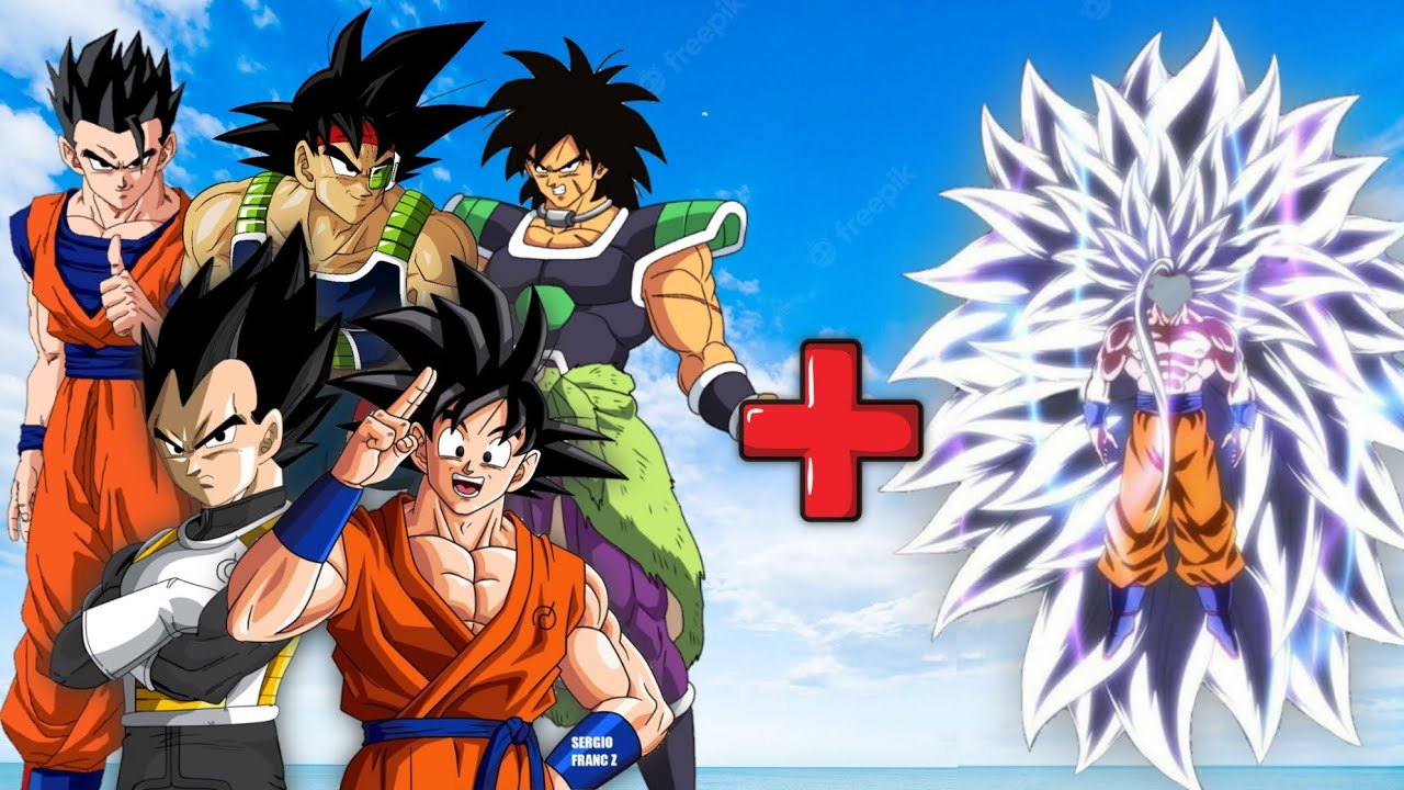 Dragon Ball🐉Characters In SSJ INFINITY Mode (SSJ100) - YouTube