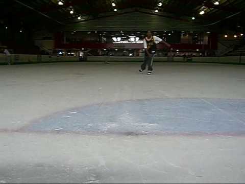 How To Hockey Stop Part 2 Ice Skating tutorial Learn To Snow Plough ...