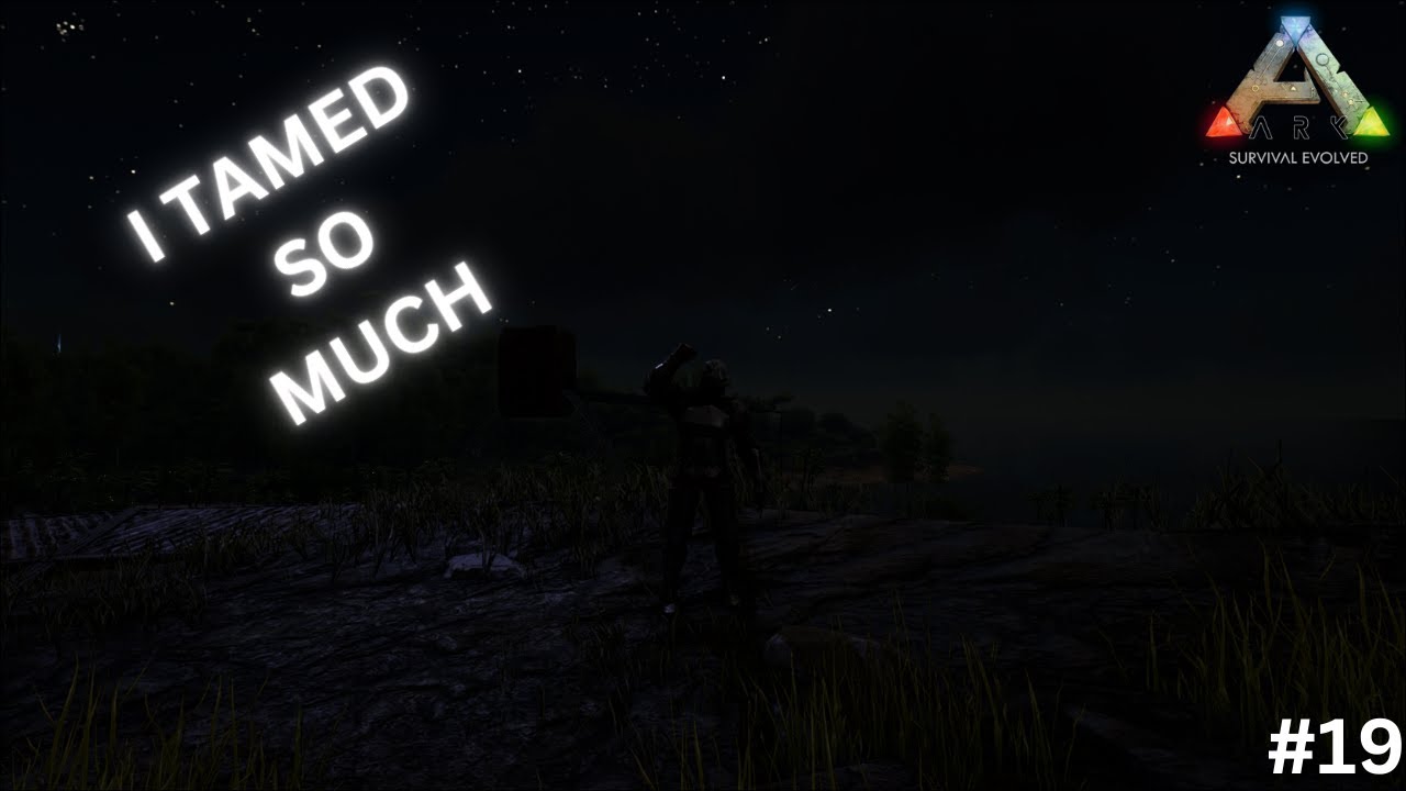 I tame a bunch of predators | Ark Survival Evolved Episode 19 - YouTube