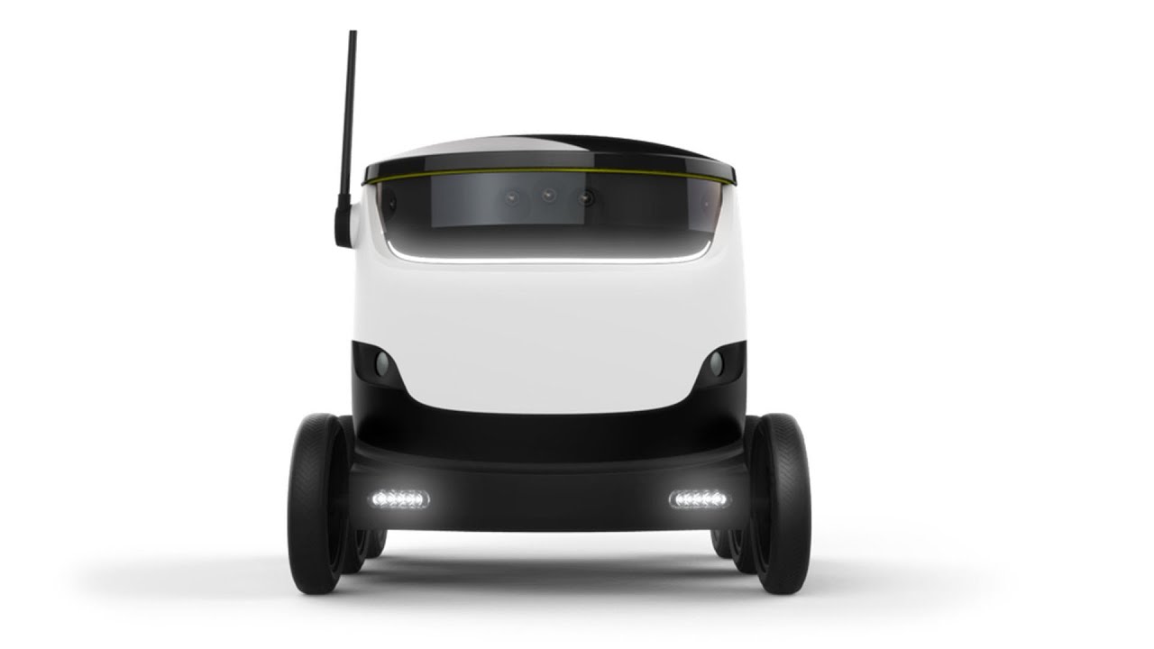 30-sec TECH: Starship autonomous delivery droid - YouTube