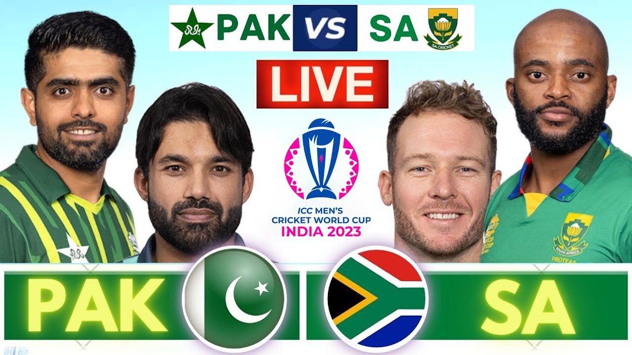 🔥 Pakistan vs South Africa Live Stream | ICC Cricket World Cup 2023 # ...