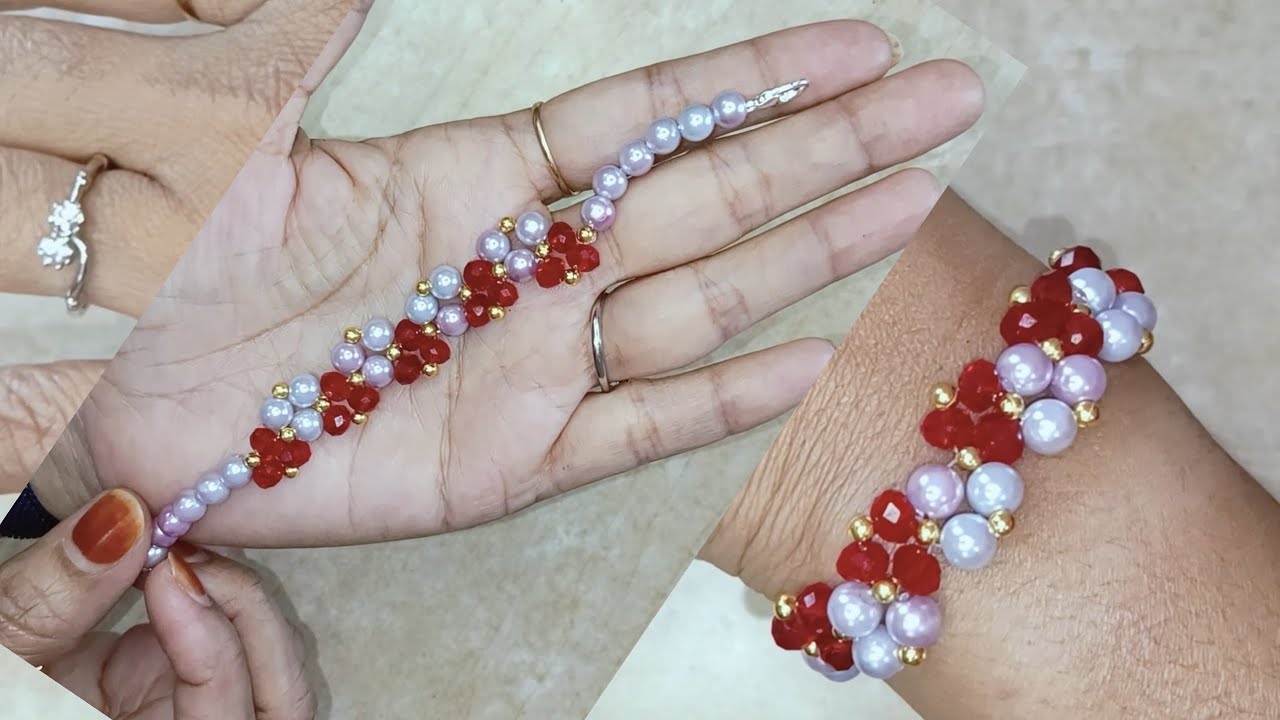 How To Make Bracelets For Girl At Home 🥰 | Handmade Bracelet - YouTube