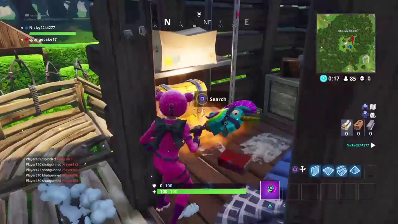 Fortnite having funz - YouTube