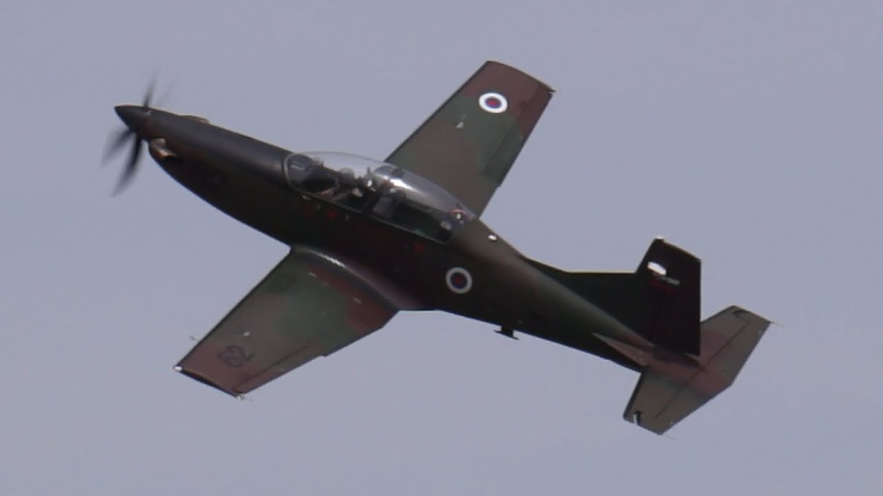 Slovenian Air Force PC-9M at RIAT 17th July 2022 - YouTube