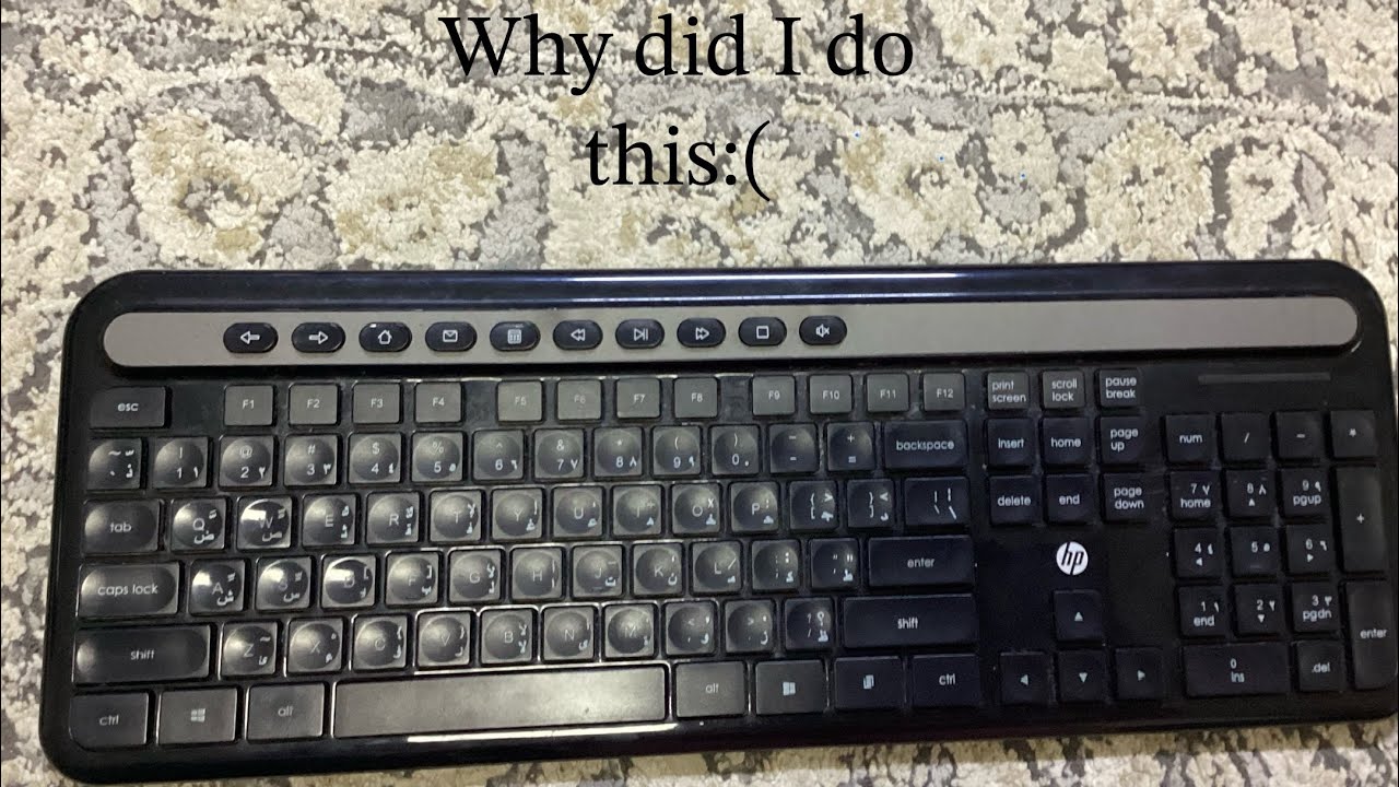 Breaking a keyboard (do not try this at home)! - YouTube