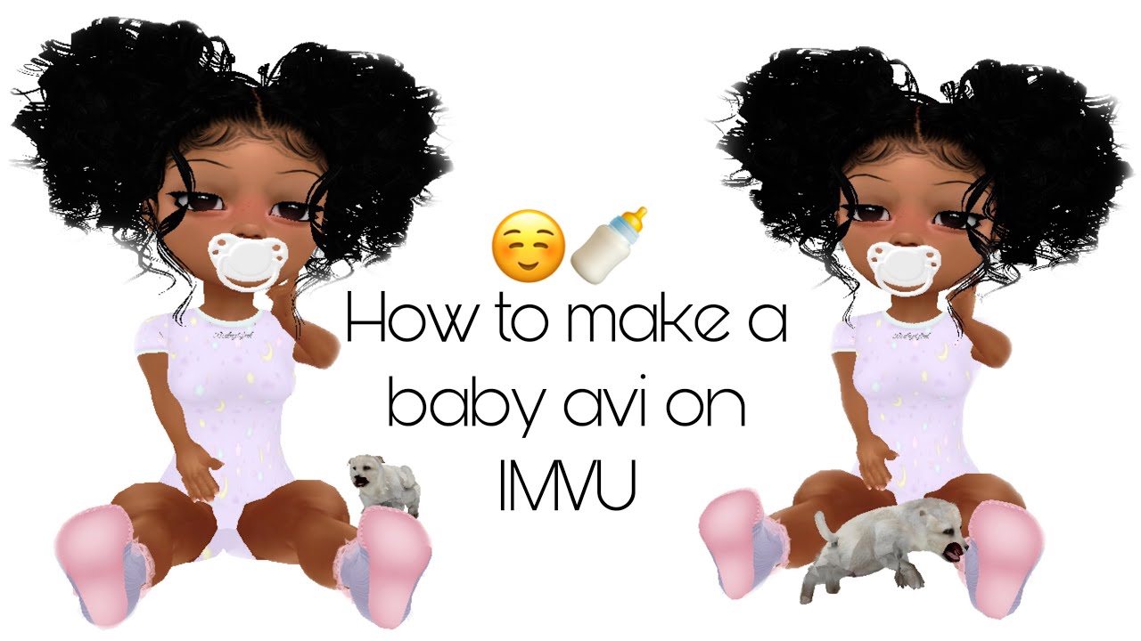 How to make a baby avi on IMVU - YouTube